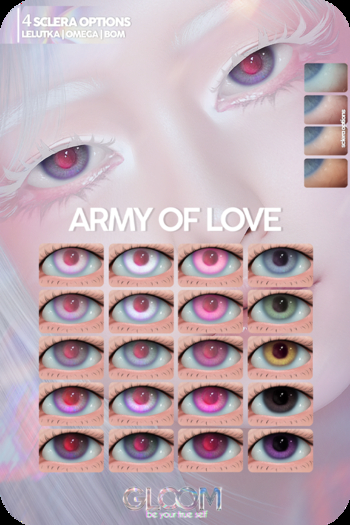 Second Life Marketplace - Gloom. - Army of Love Collection